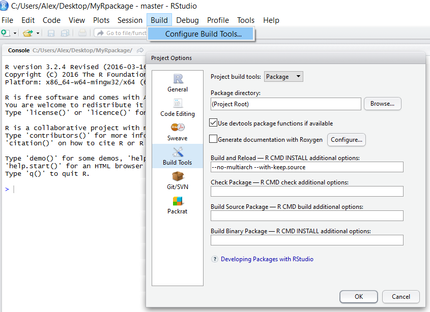 How to create an R package and use Git & Github for version control How to create an R package and use Git & Github for version control